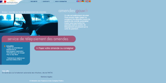 Télépaiement : payer vos amendes sur Internet | Points12